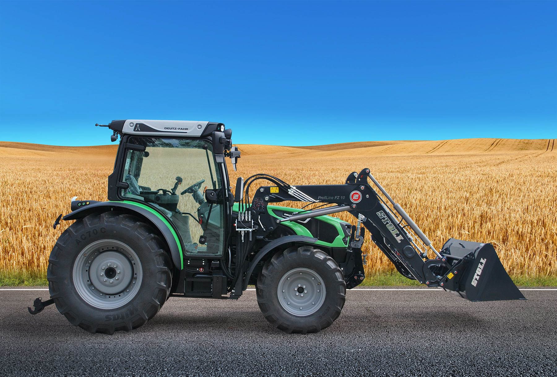 Tractor Gallery – STOLL front loaders for all brands and models of ...